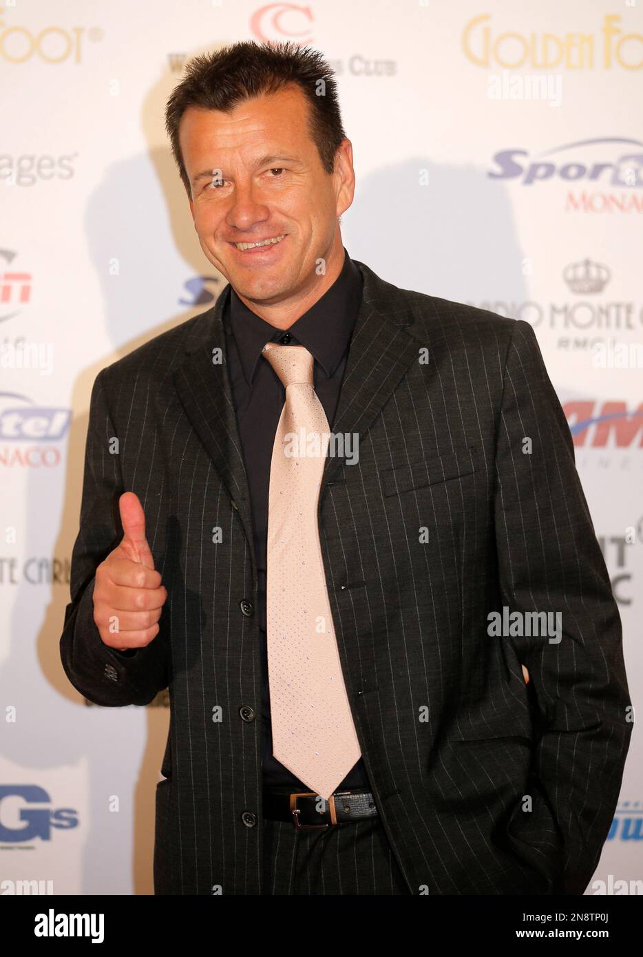 Brazilian former soccer player Dunga arrives at the ceremony of the ...