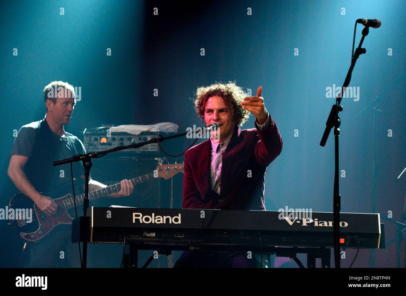 Joseph Washbourn of Toploader performing at BBC Children in Need - An ...