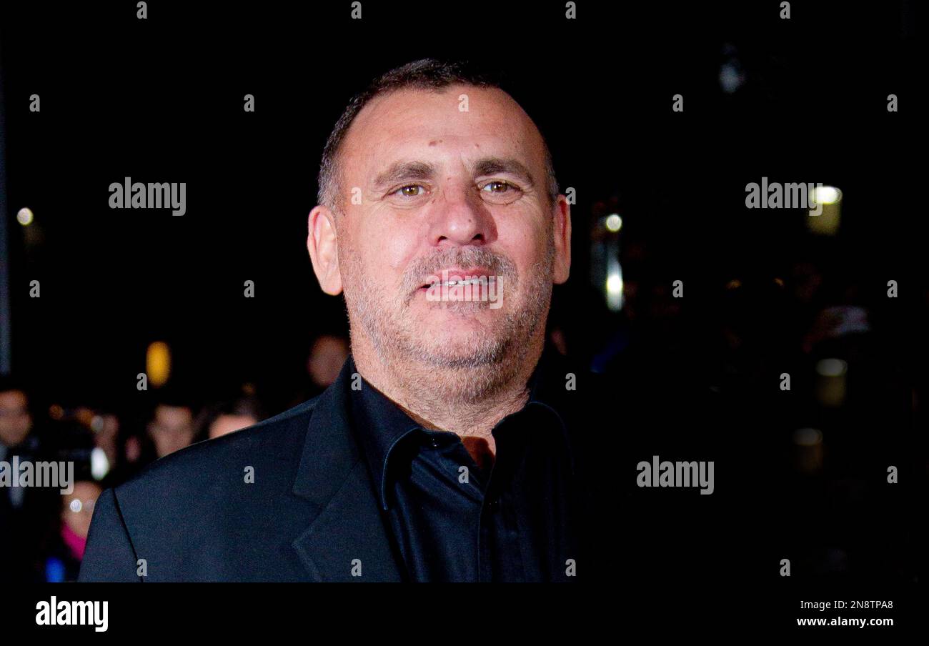 Graham King arrives on the red carpet for the screening of Argo during ...