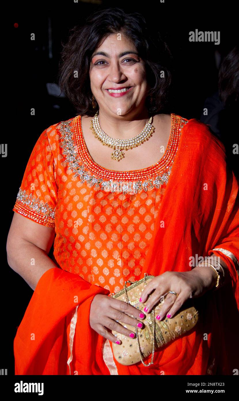 Gurinder Chadha arrives on the red carpet for the V&A Hollywood Costume ...