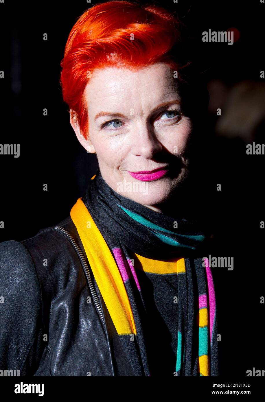 Sandy Powell arrives on the red carpet for the V&A Hollywood Costume ...