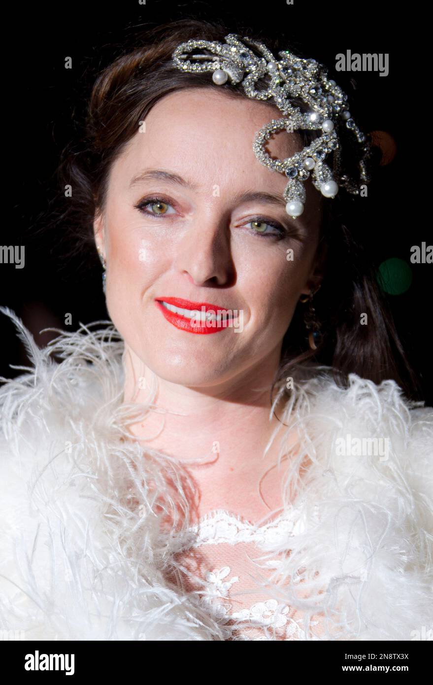 Alice Temperley arrives on the red carpet for the V&A Hollywood Costume ...