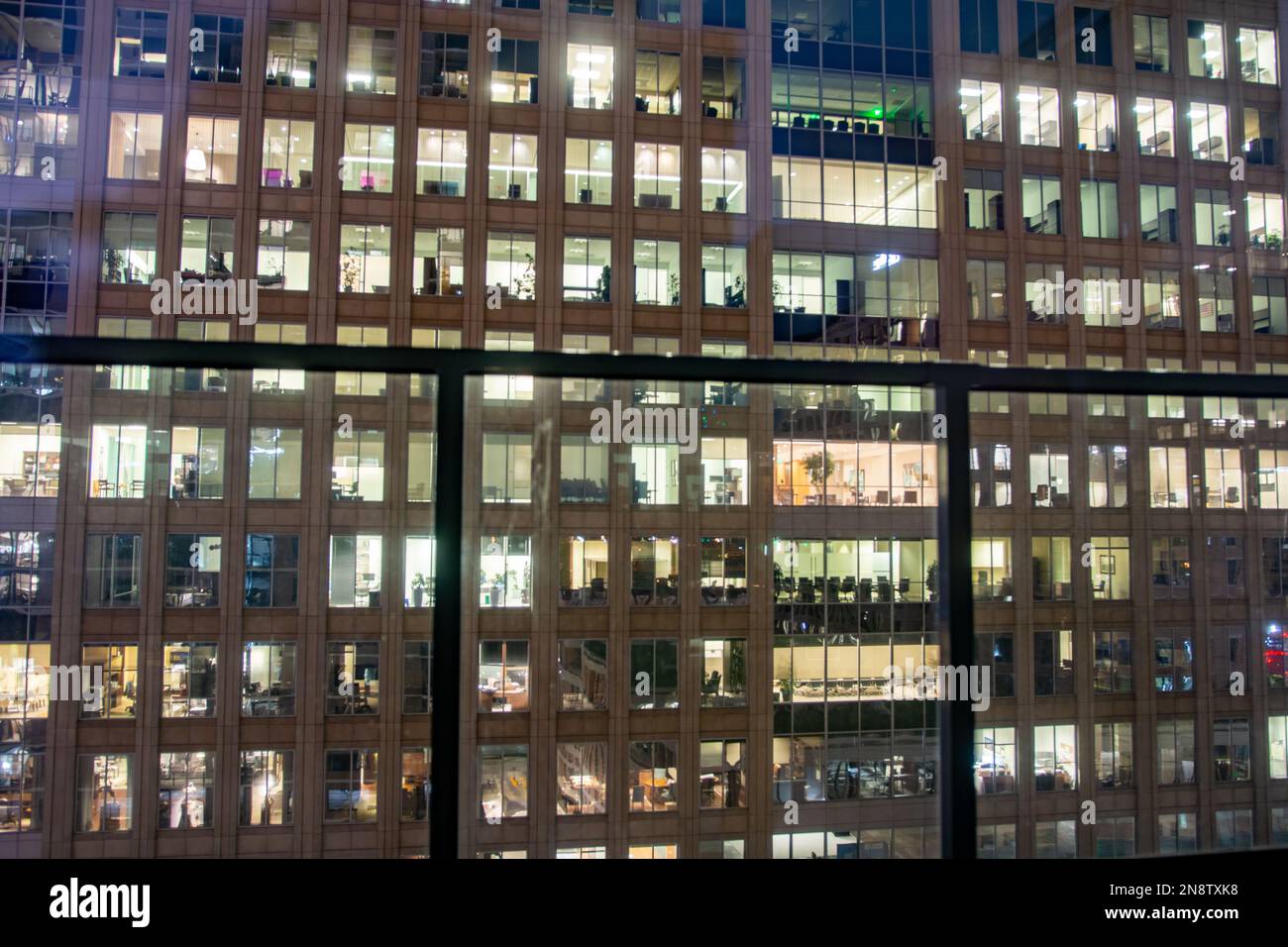 Dallas city lights hi-res stock photography and images - Alamy