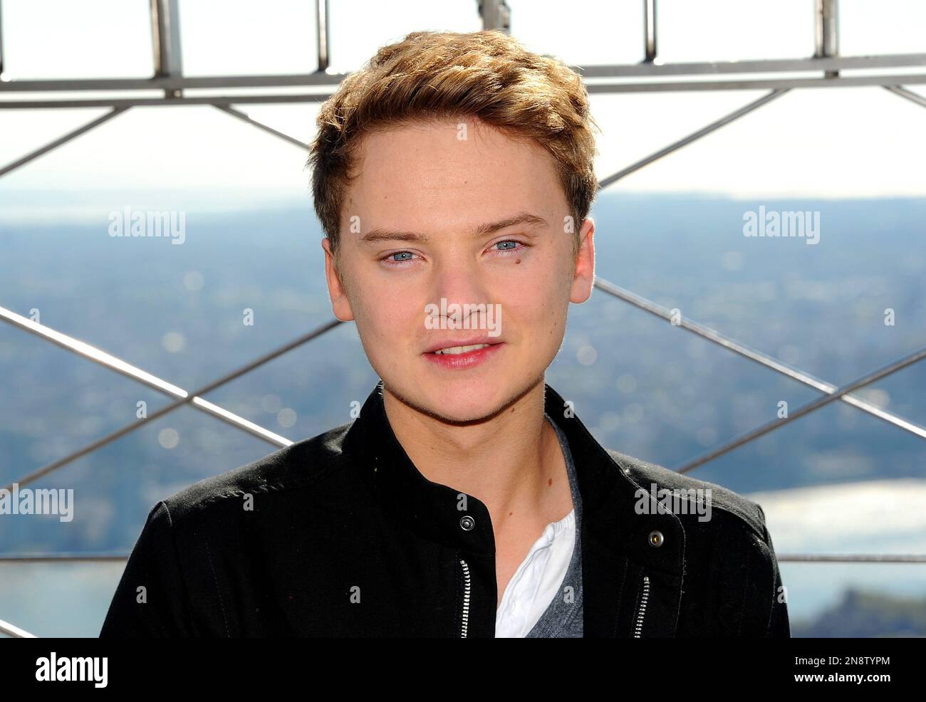 British pop singer Conor Maynard makes an appearance at the Empire ...