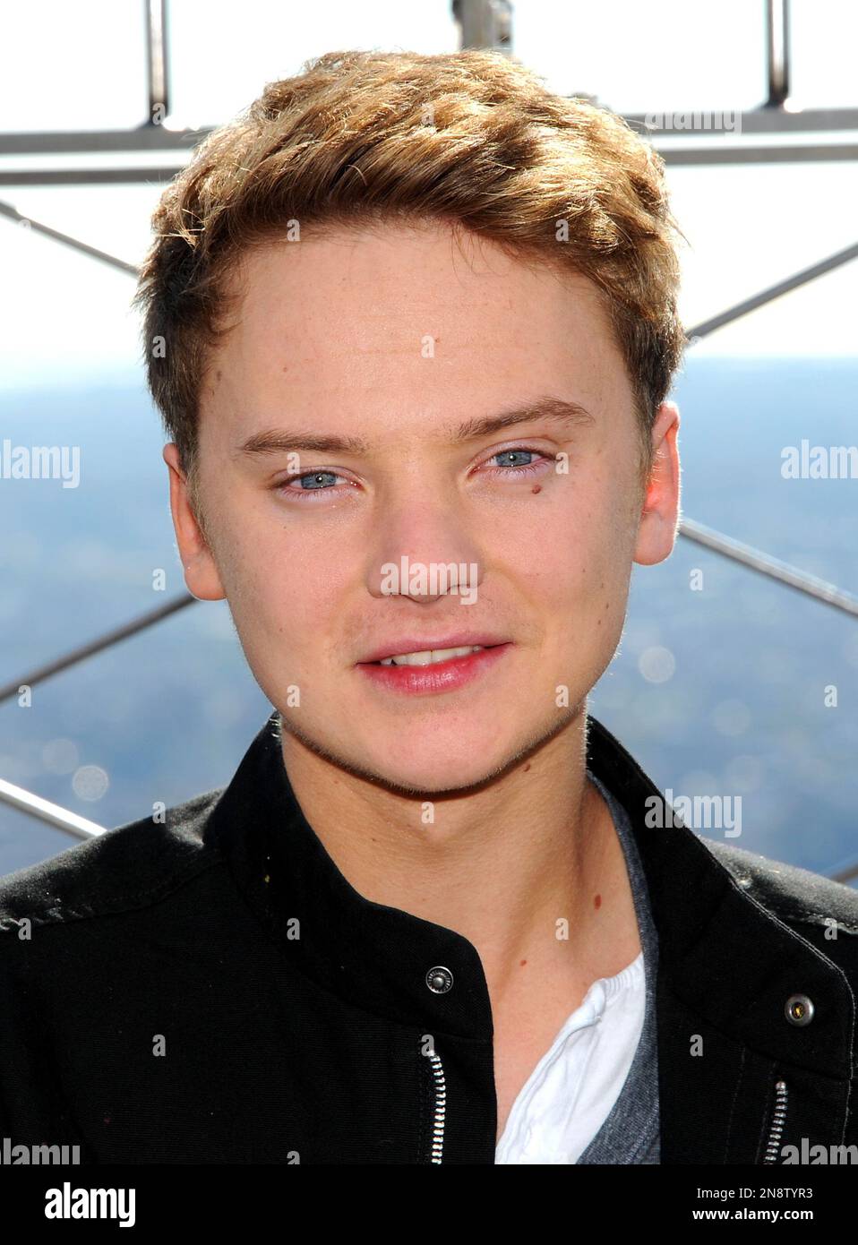 British pop singer Conor Maynard makes an appearance at the Empire ...