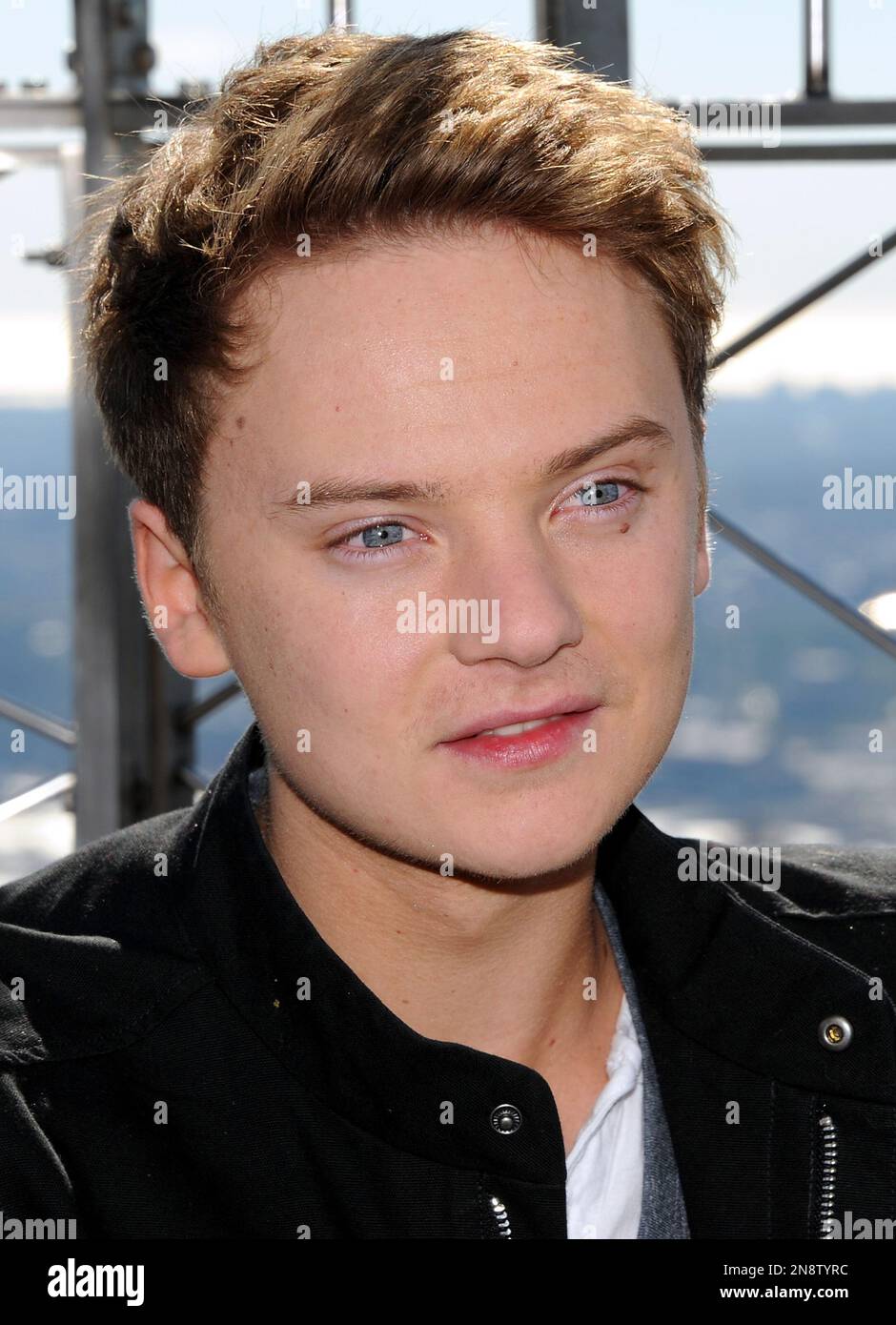 British pop singer Conor Maynard makes an appearance at the Empire ...