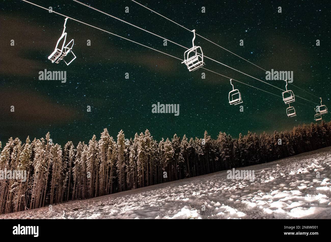 Pre season ski slope hi-res stock photography and images - Alamy