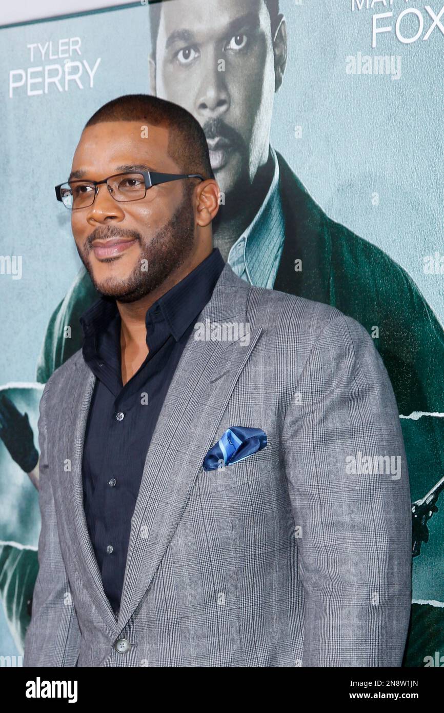 Actor Tyler Perry attends the LA premiere of "Alex Cross" at the ...