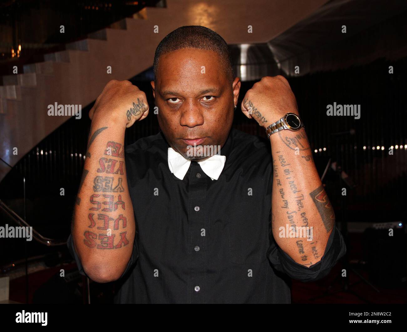 Recording artists and musician Kenneth Crouch seen at Sunday Jazz Night ...