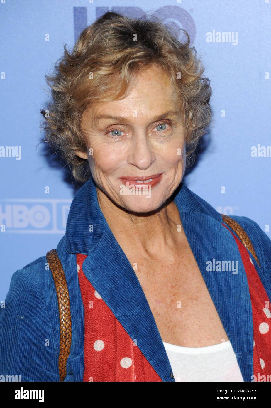 Model Lauren Hutton attends the premiere of the HBO documentary "Ethel ...