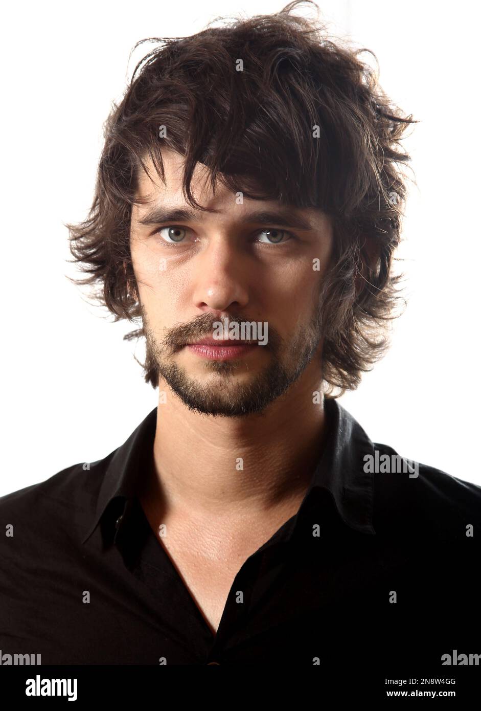 Actor Ben Whishaw, from the upcoming film "Cloud Atlas", poses for a ...