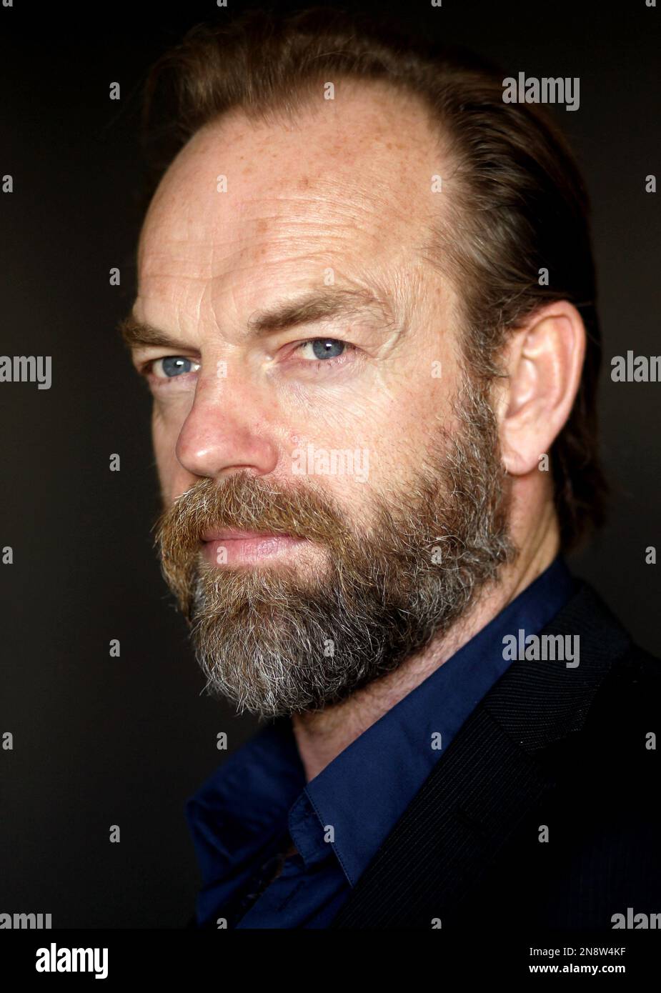 Actor Hugo Weaving, from the upcoming film "Cloud Atlas", poses for a ...