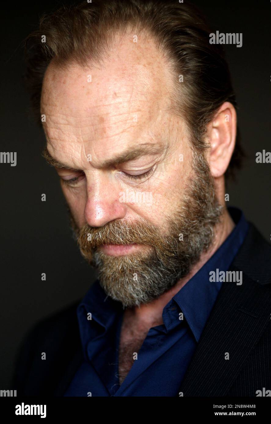 Actor Hugo Weaving, from the upcoming film "Cloud Atlas", poses for a ...
