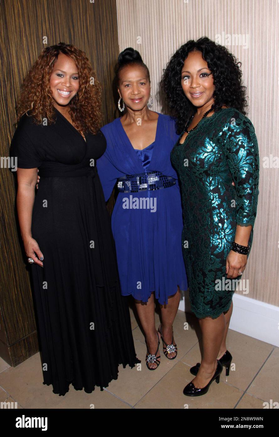 (L-R) Trecina "Tina" Atkins-Campbell, mother Thomasina Atkins and ...