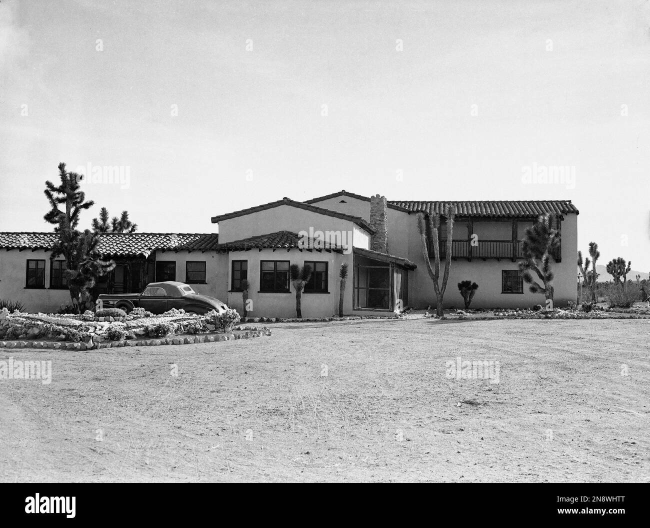 Walking Box Ranch of Rex Bell and Clara Bow eight miles from ...