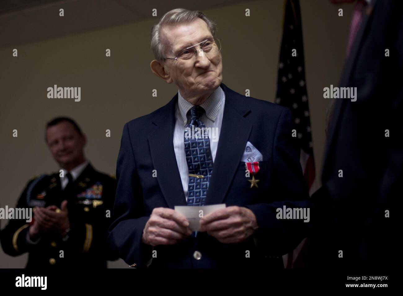 World War II Army Veteran and Drexel Hill resident Montraville Lybrand ...