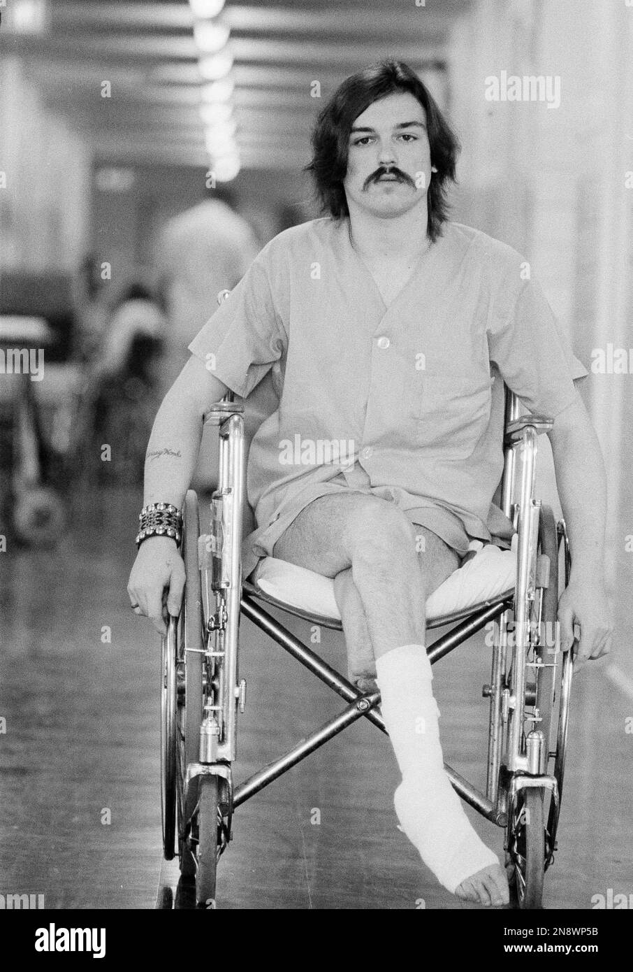 Henry Rossi, 22, has been hospitalized for three years since being hit and seriously wounded by ...