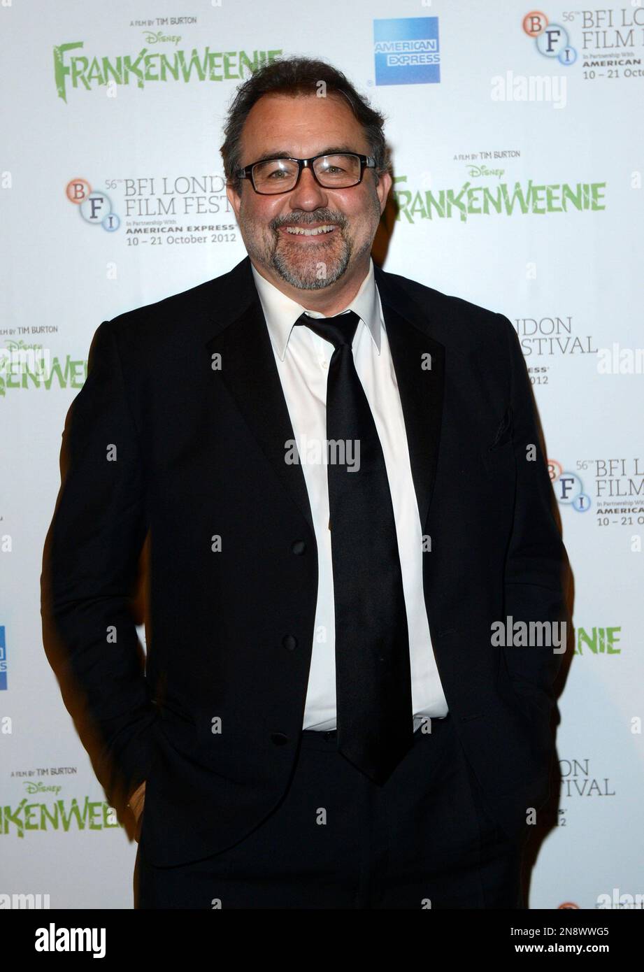 Don Hahn poses at London Film Festival Opening Gala Frankenweenie After ...