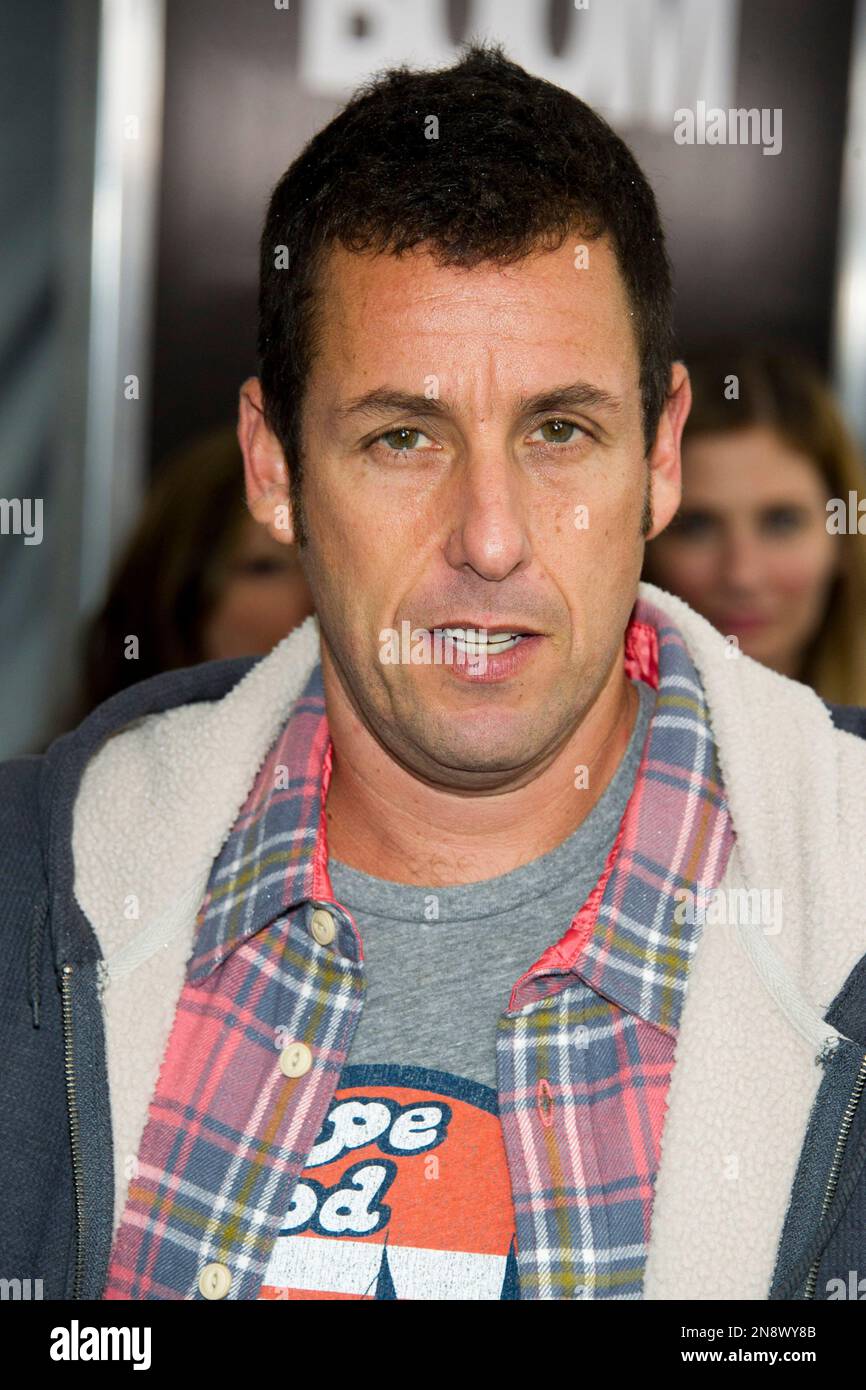 Adam Sandler attends the "Here Comes the Boom" premiere on Tuesday, Oct ...
