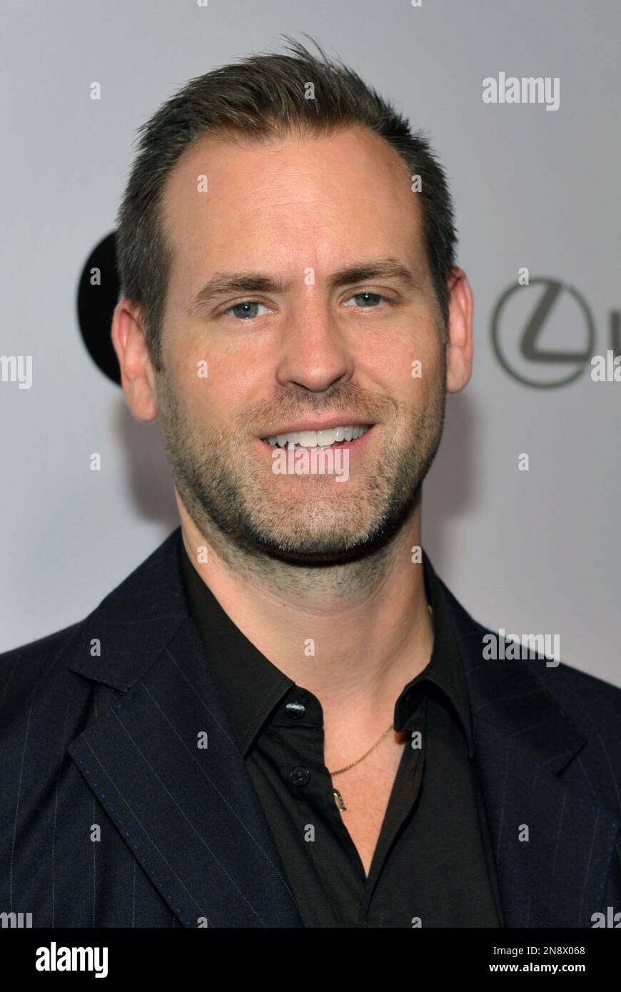 Matthew Breen, Editor in Chief of the Advocate, arrives at OUT Magazine ...