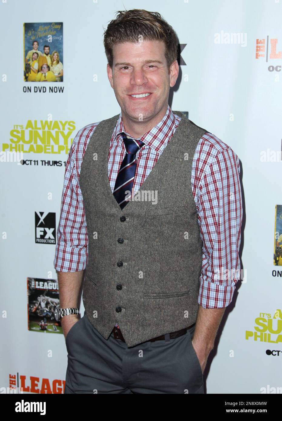 Actor Stephen Rannazzisi arrives at the premiere screenings of FX's "It ...