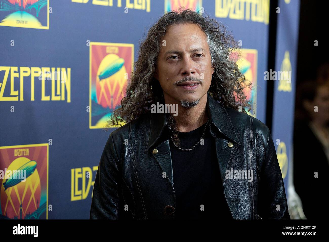 NEW YORK, NY - OCTOBER 09: Kirk Hammett attends the 'Led Zeppelin ...