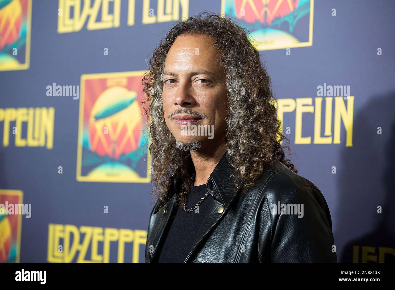 NEW YORK, NY - OCTOBER 09: Kirk Hammett attends the 'Led Zeppelin ...