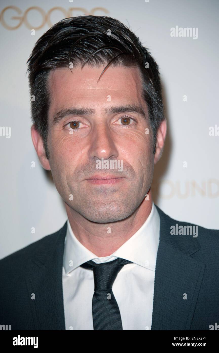 Joe Pugliese arrives at the Lucie Awards on Monday Oct. 8, 2012, in ...