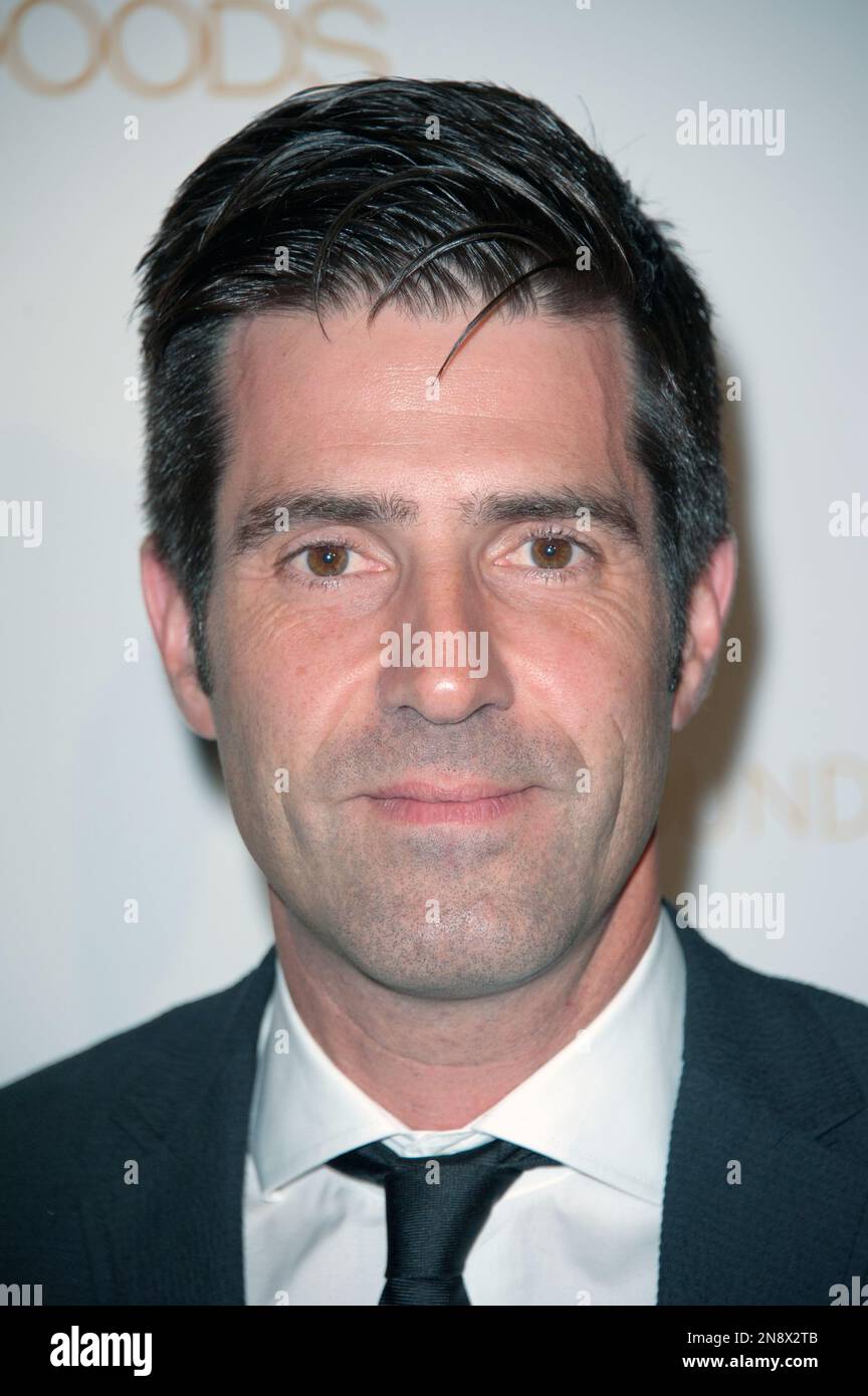 Joe Pugliese arrives at the Lucie Awards on Monday Oct. 8, 2012, in ...