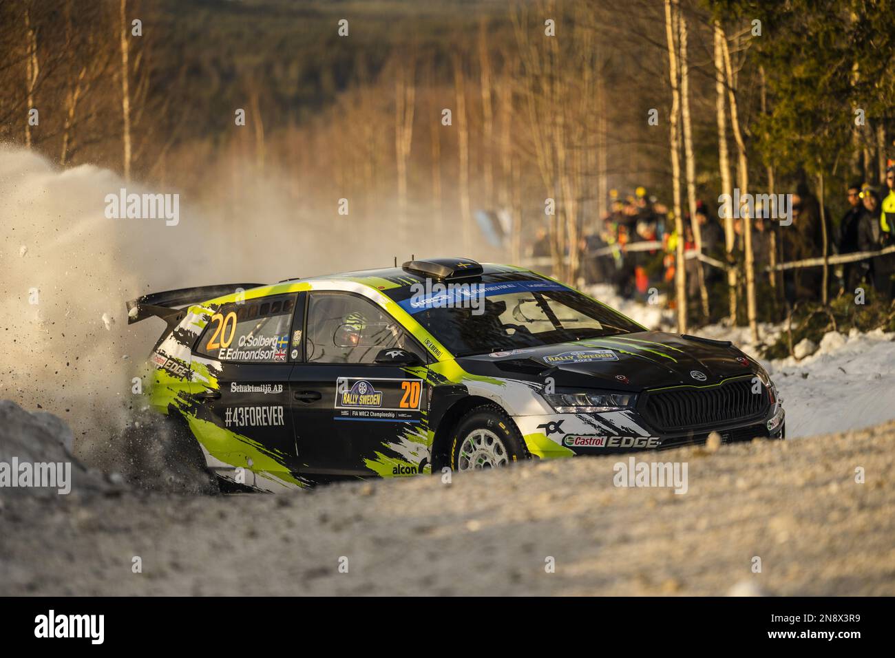 20 Oliver SOLBERG (SWE), Elliott EDMONDSON (GBR), OLIVER SOLBERG, SKODA ...