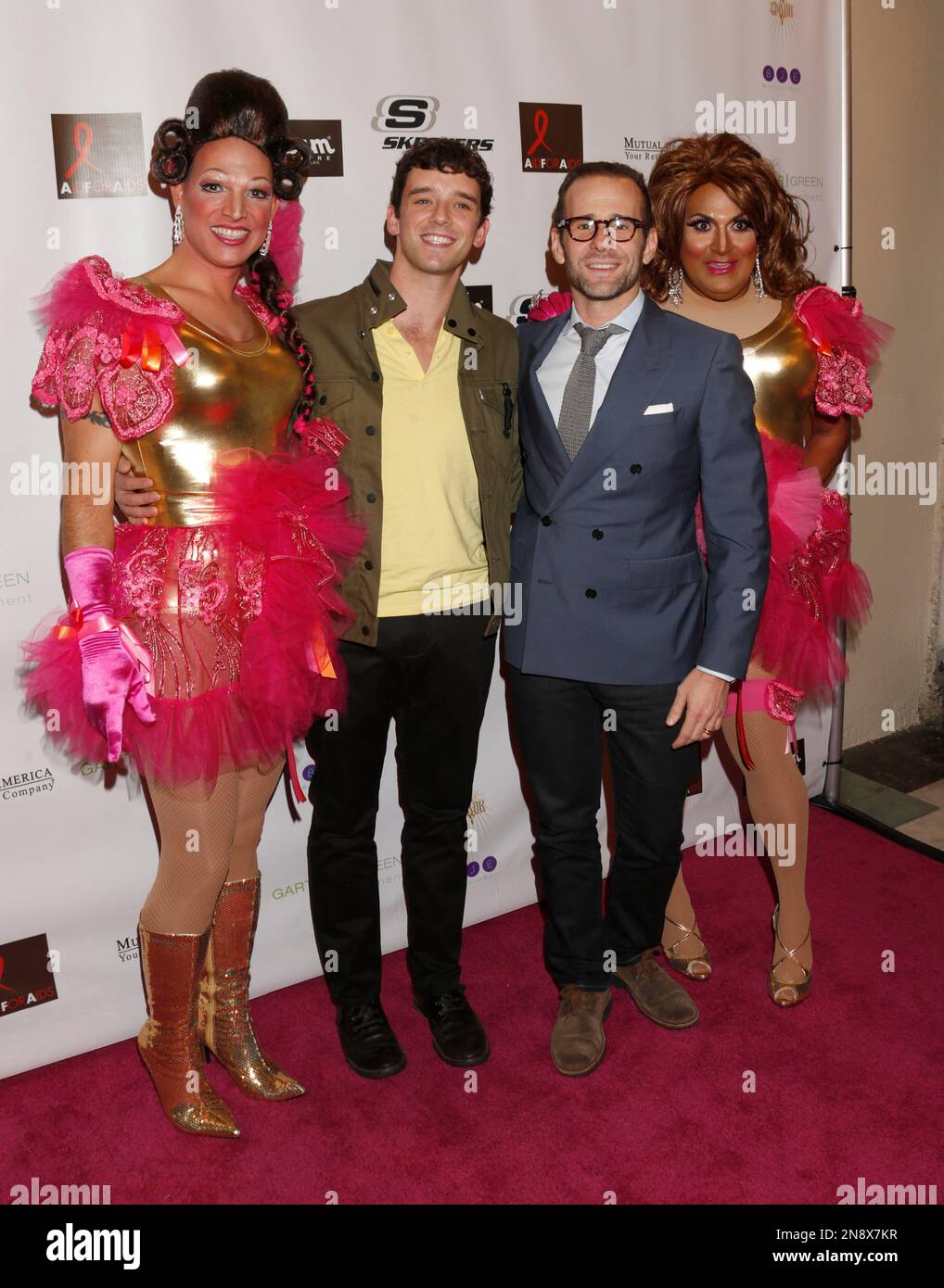 Michael Urie attends the Best in Drag show at The Orpheum Theatre on ...