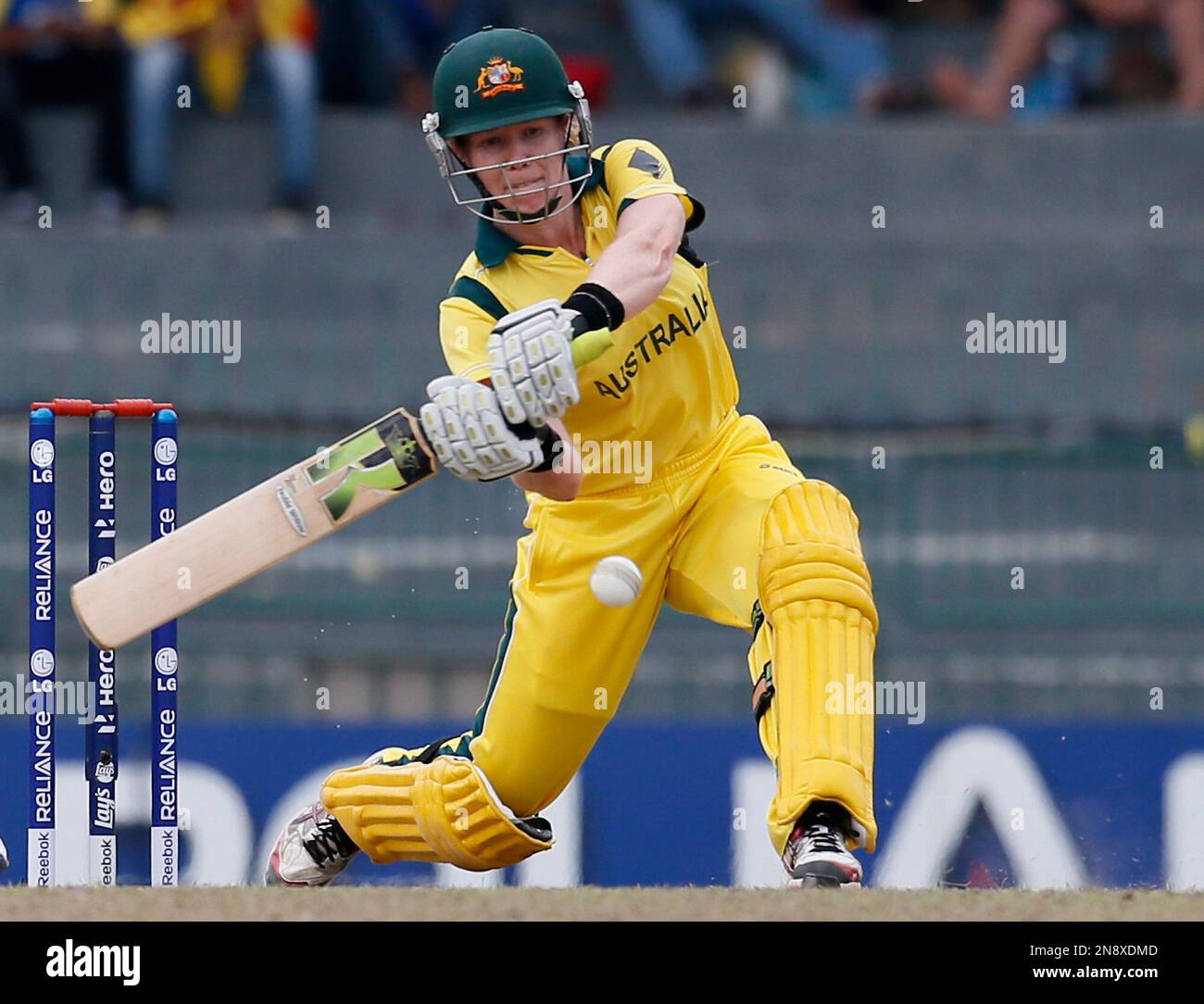 Australia's Alex Blackwell bats during the ICC Women's Twenty20 Cricket ...