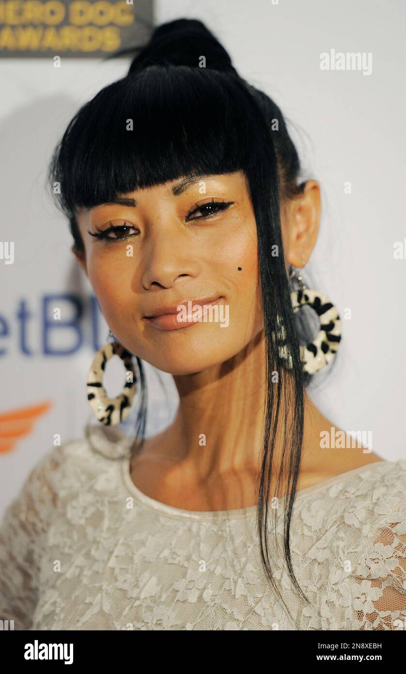 Bai Ling poses at the Hero Dog Awards at the Beverly Hilton Hotel on ...