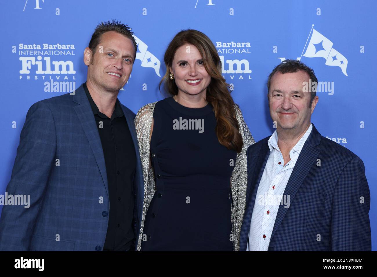 Santa Barbara, USA. 10th Feb, 2023. Kyle Gunther, Trish Neufeld, and ...