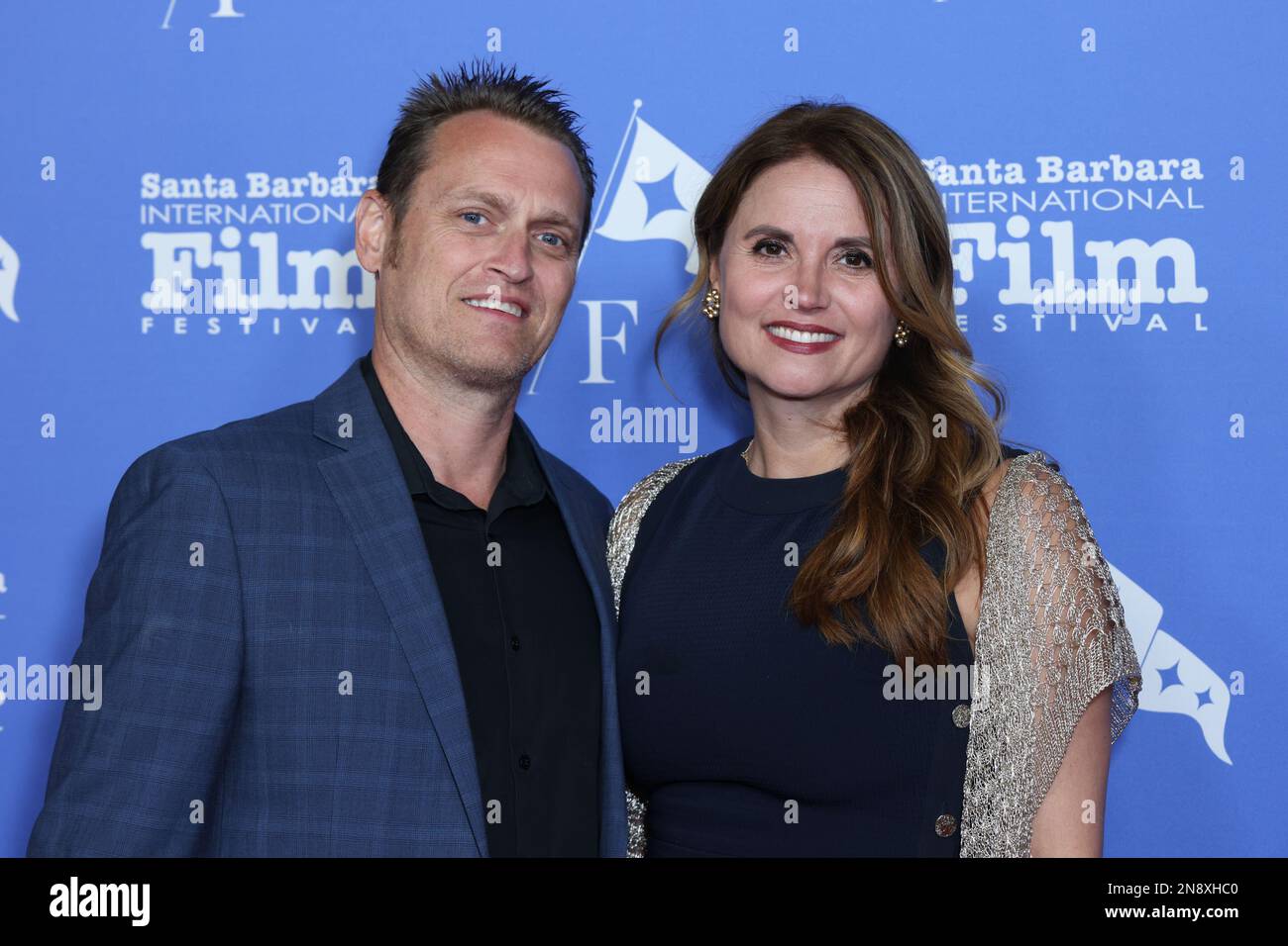 Santa Barbara, USA. 10th Feb, 2023. Kyle Gunther and Trish Neufeld ...