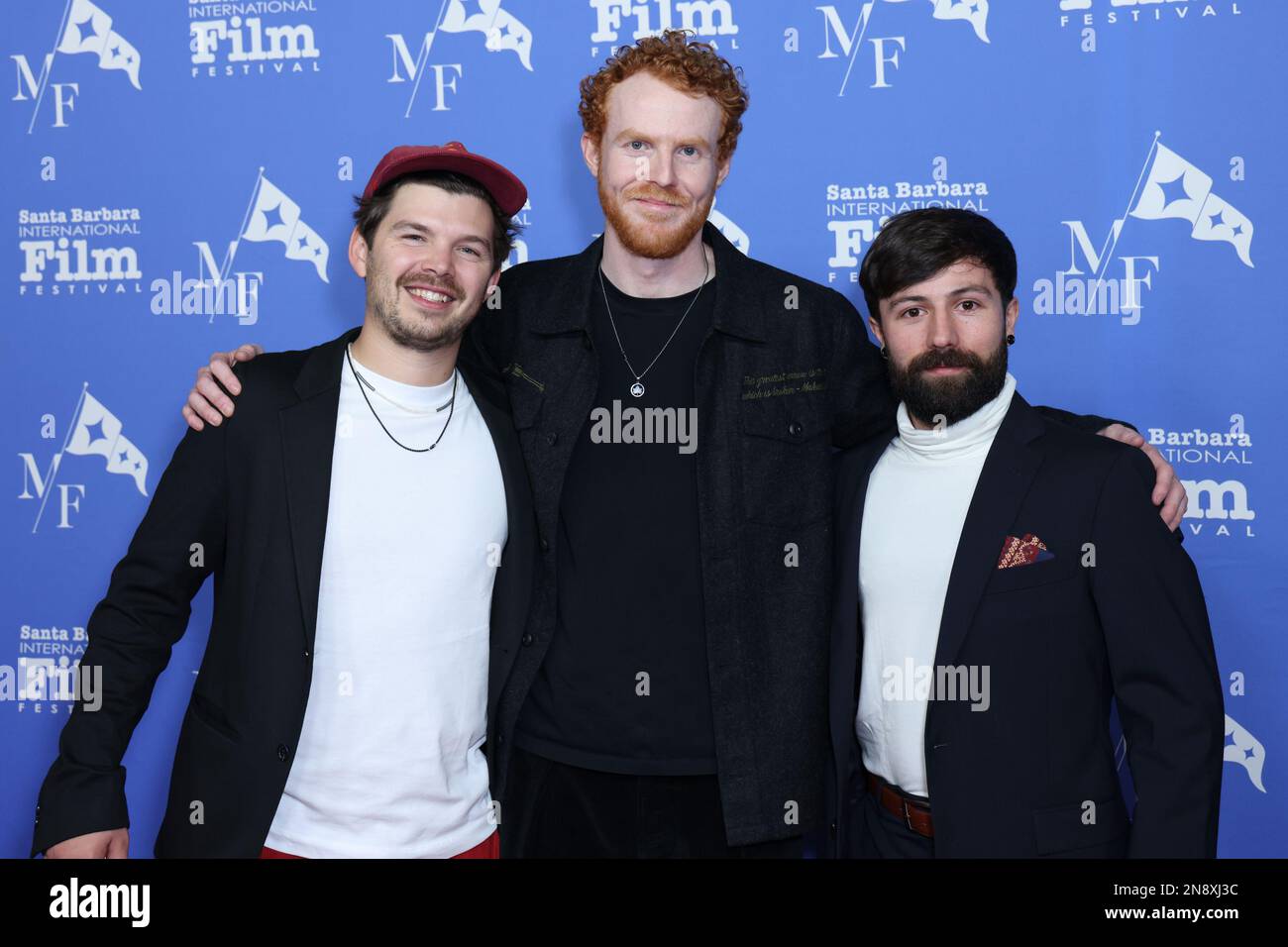 Santa Barbara, USA. 10th Feb, 2023. Teferi Seifu, Beyin Abraha, and ...