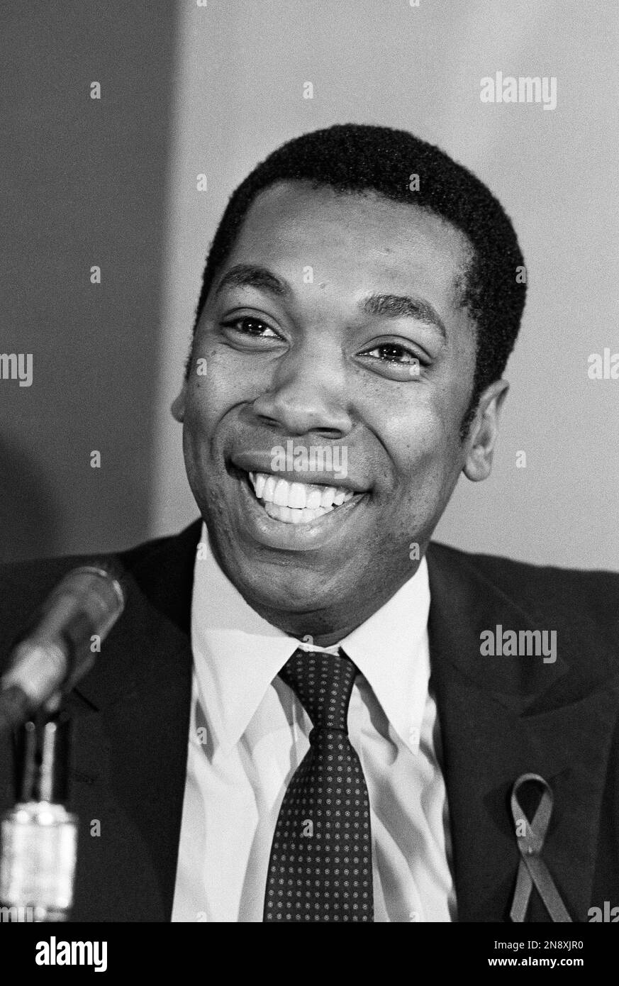 A Smiling Larry Farmer, former UCLA basketball star and Bruin assistant ...