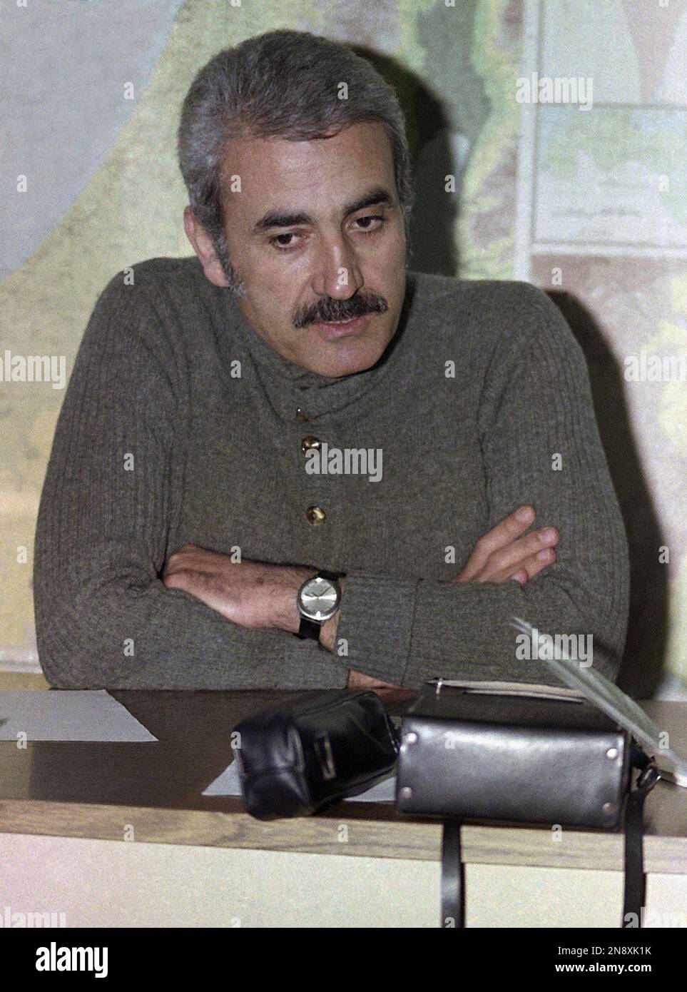 Dr. George Habash Leader of the Popular Front for the Liberation of ...