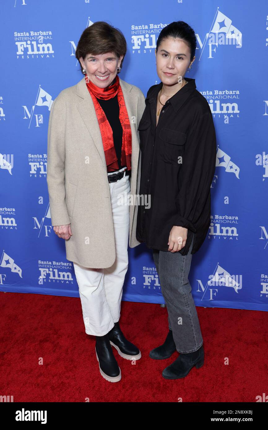 Santa Barbara, USA. 10th Feb, 2023. Jenny Mackenzie and Sabi Habib ...