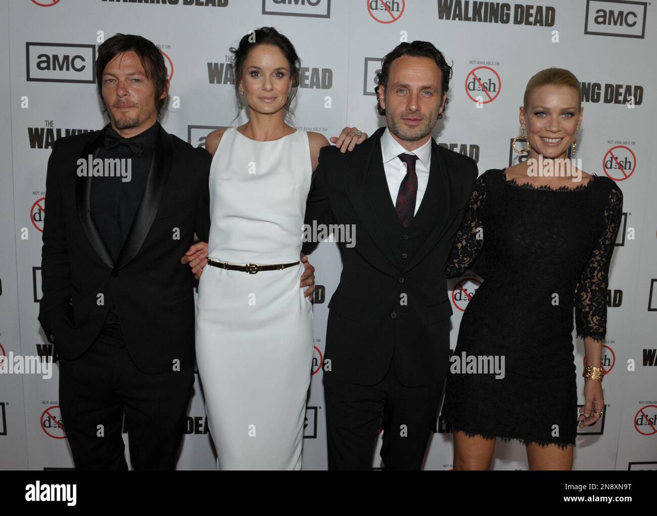 IMAGE DISTRIBUTED FOR AMC - From left, actors Norman Reedus, Sarah ...