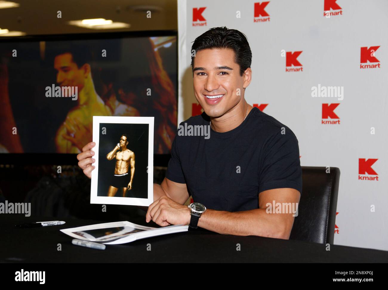 Mario Lopez Celebrates the Launch of MaLo at Kmart on Thursday Oct. 4 ...
