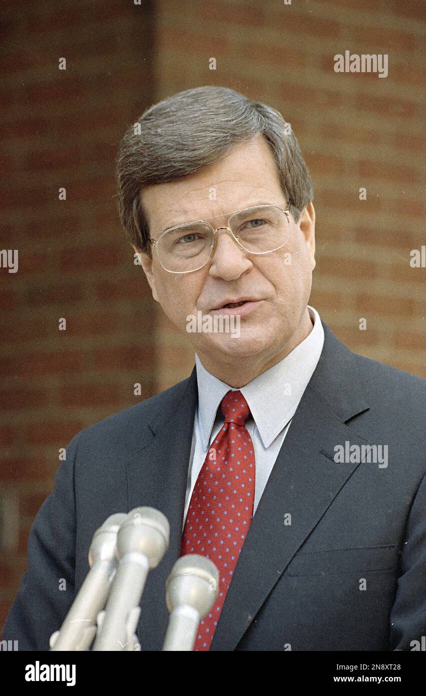 Sen. Trent Lott (R-Miss.) is shown speaking, Feb. 1993. (AP Photo Stock ...