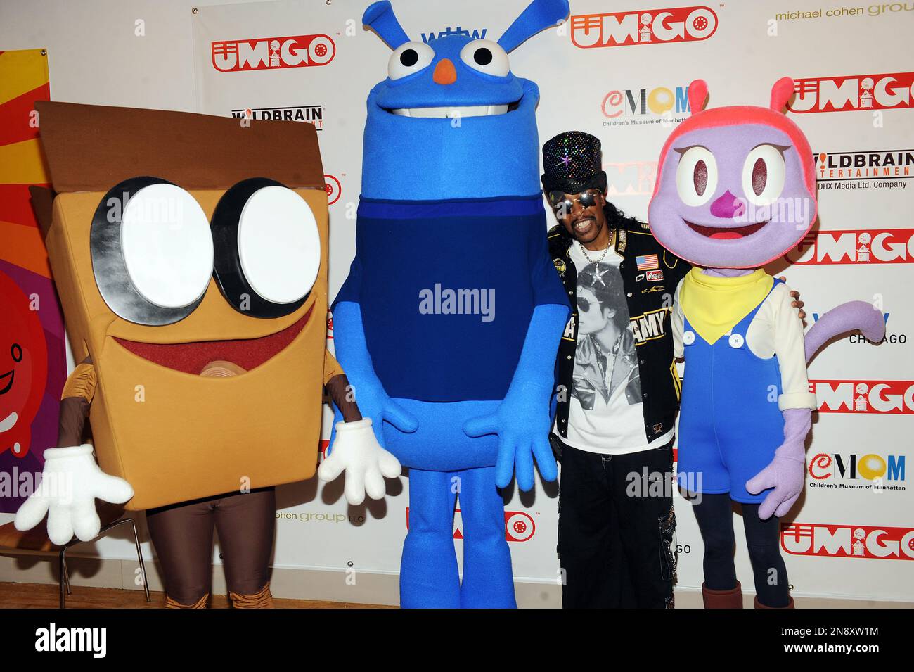 IMAGE DISTRIBUTED FOR UMIGO - Bootsy Collins and characters (left to ...