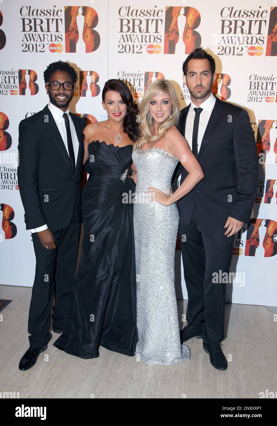 British classical group Amore, from left, Peter Brathwaite, Monica ...