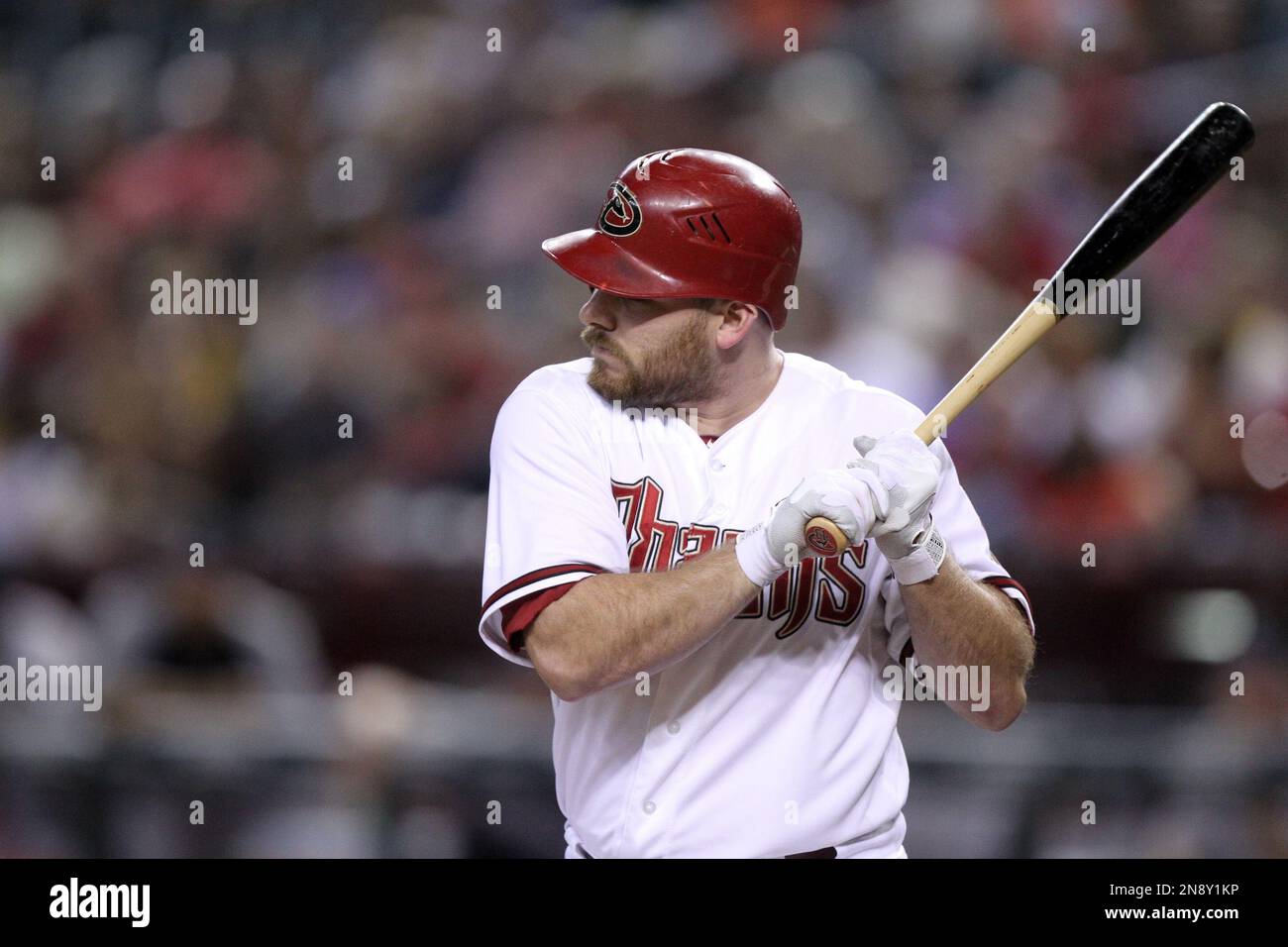 Arizona Diamondbacks' Jason Kubel against the Colorado Rockies during a ...