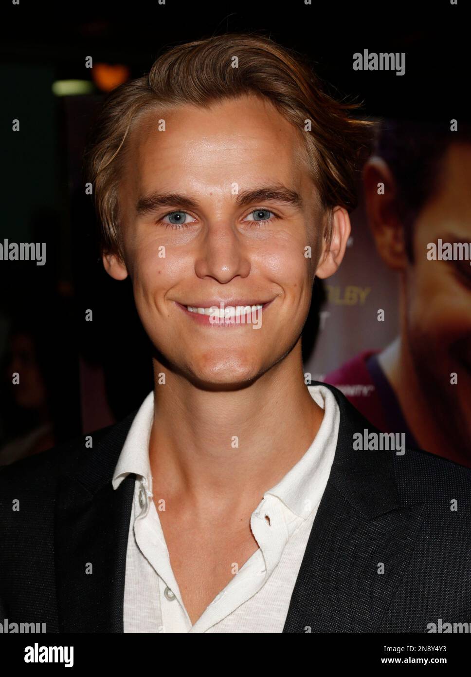 Rhys Wakefield arrives at the premiere of "Nobody Walks" on Tuesday Oct ...