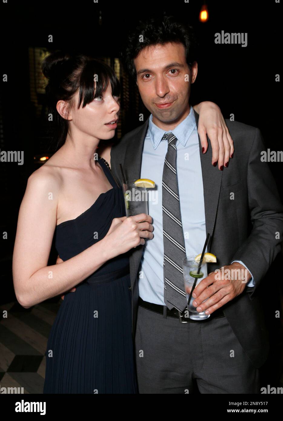 Alexi Wasser andAlex Karpovsky attend the after party for the premiere ...