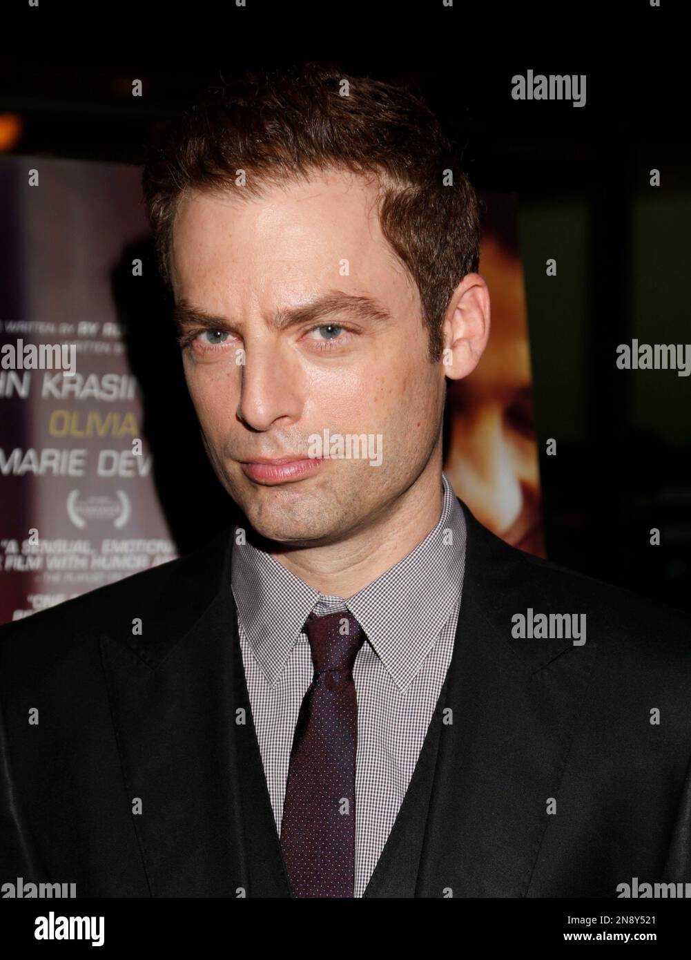 Justin Kirk arrives at the premiere of "Nobody Walks" on Tuesday Oct. 2 ...