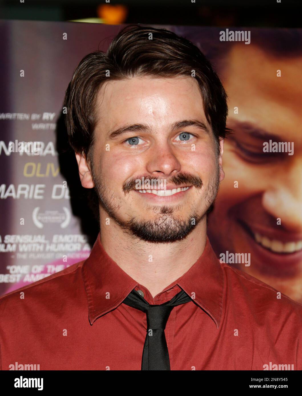 Jason Ritter arrives at the premiere of "Nobody Walks" on Tuesday Oct ...