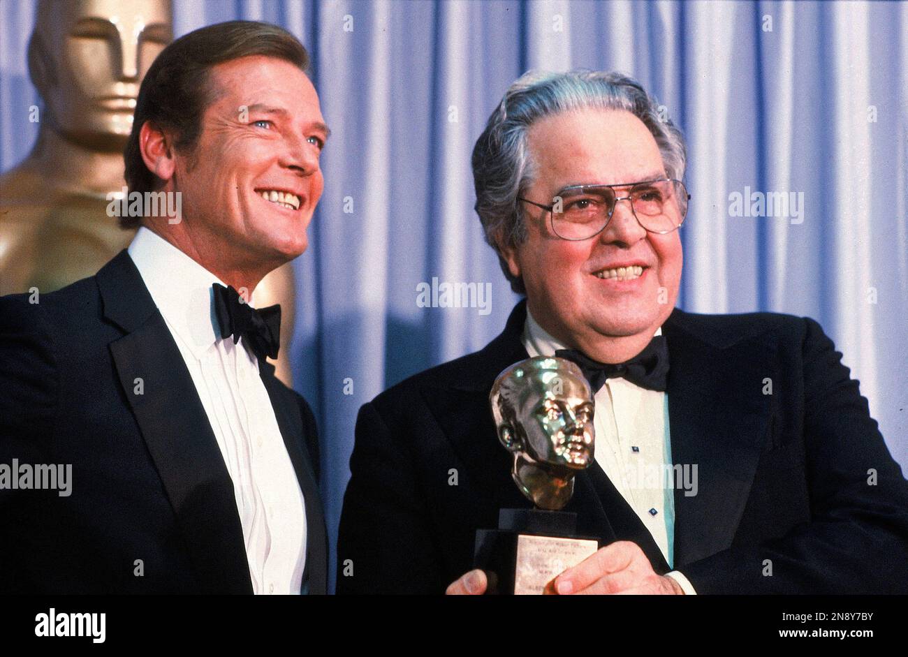 FILE - In this March 29, 1982 file photo, Albert "Cubby" Broccoli ...